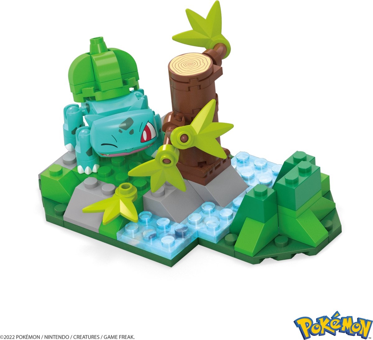 MEGA Construx Bulbasaur Pokémon – Bouwspeelgoed – 82 pcs